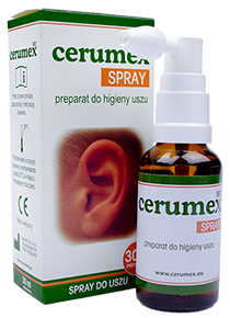 Cerumex Spray i Krople | Do Uszu